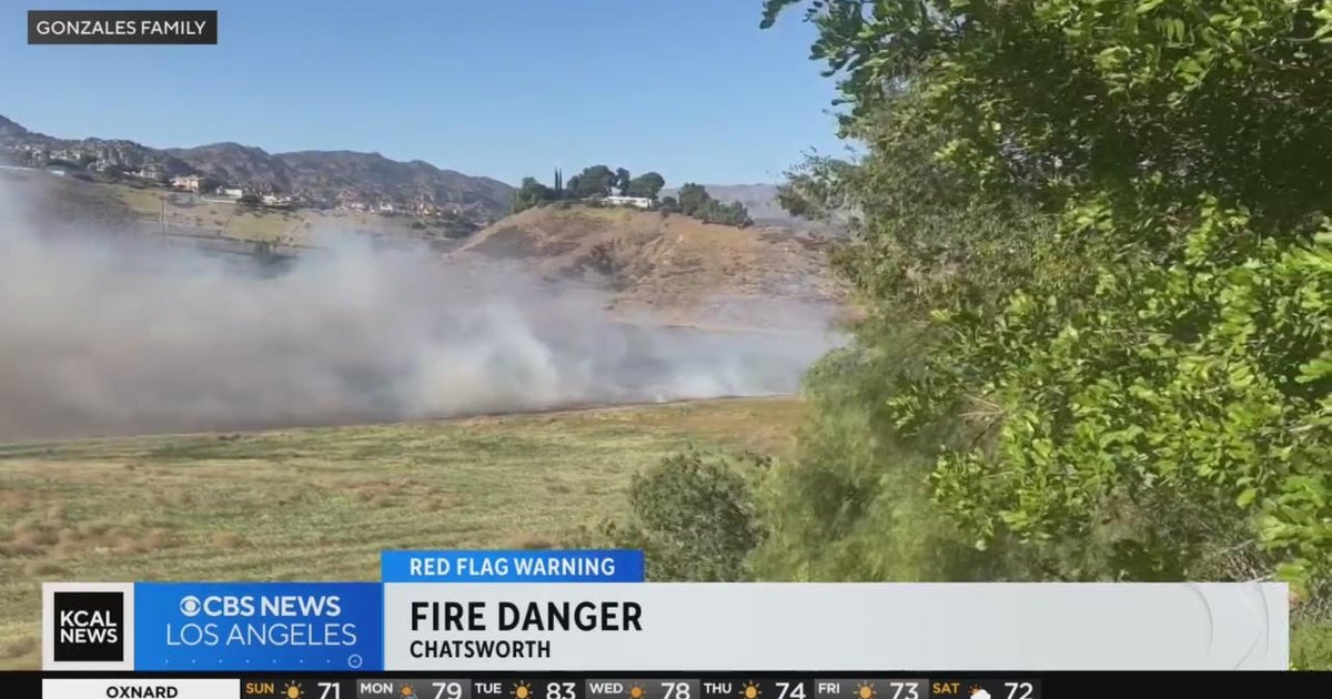 Strong winds, high temps create fire concerns across SoCal - CBS Los ...