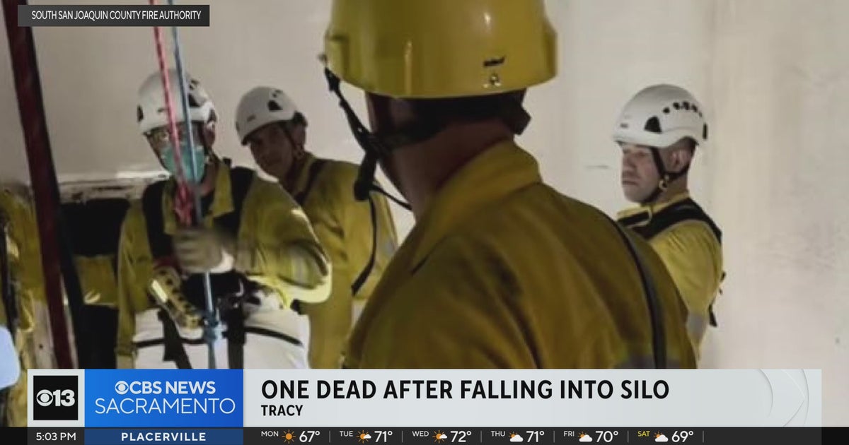One dead after falling into silo - CBS Sacramento