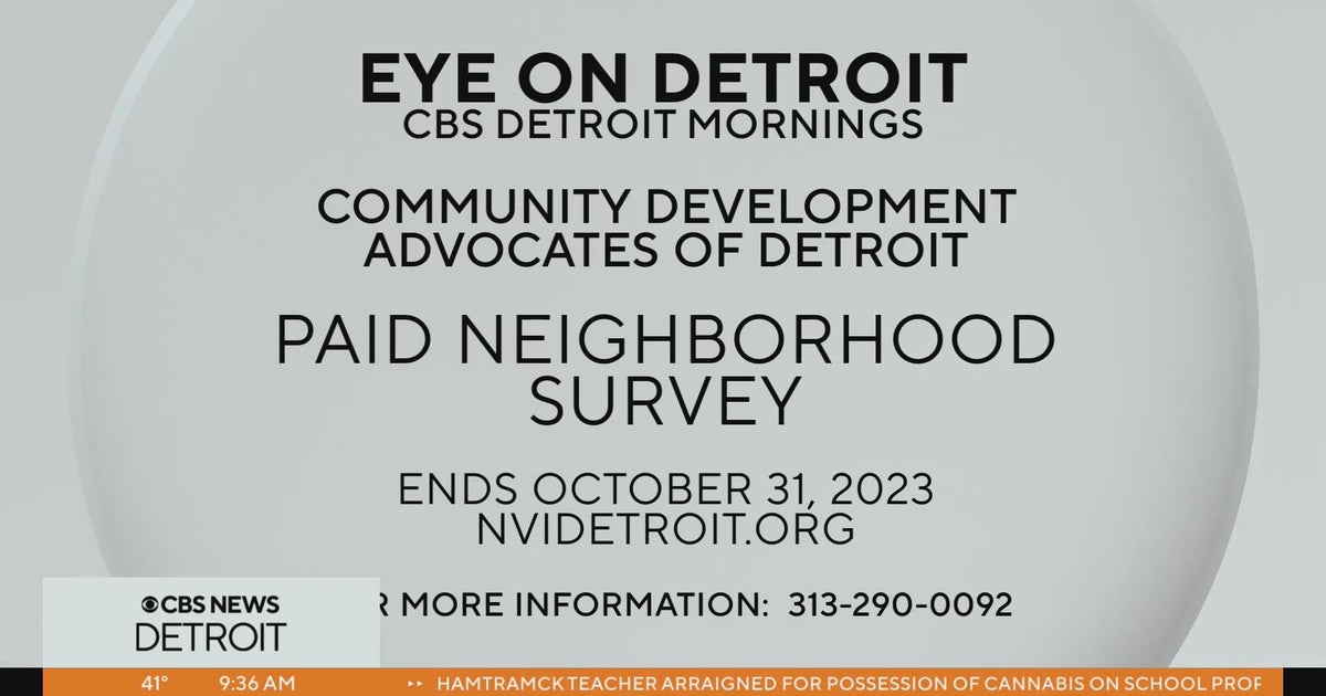 Community Development Advocates of Detroit wants to hear from you - CBS ...