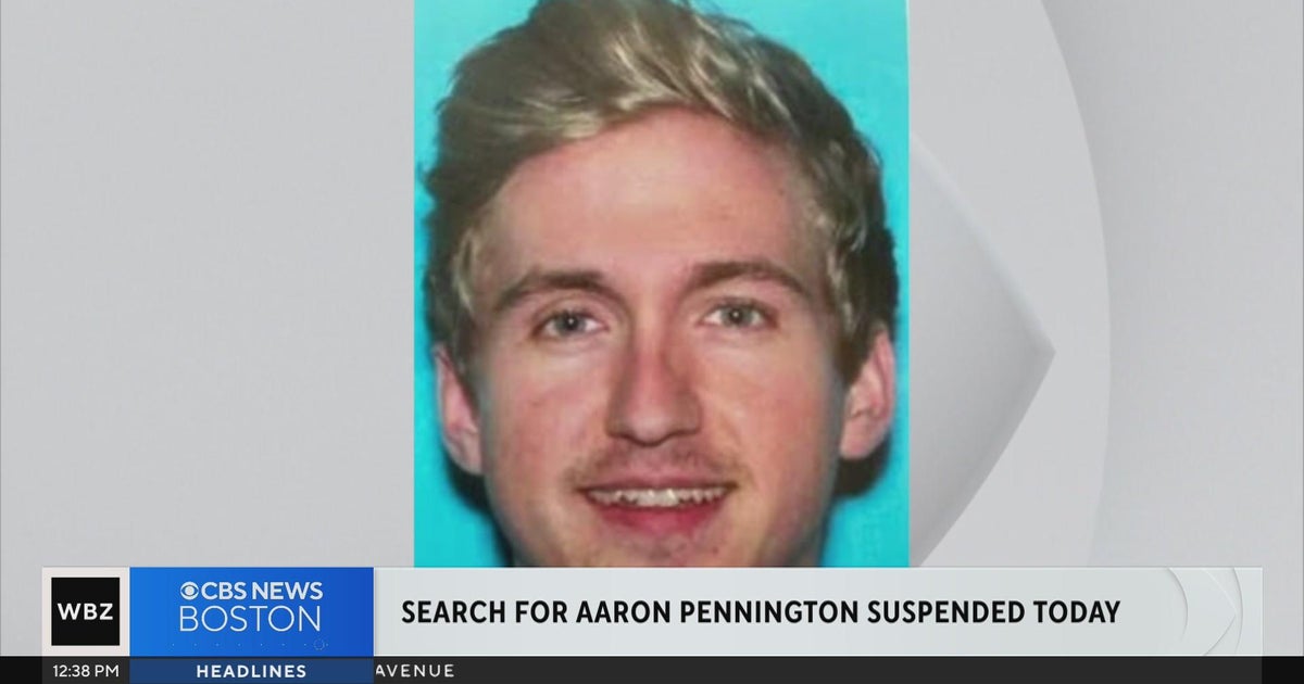 Search for Gardner murder suspect Aaron Pennington suspended Wednesday ...