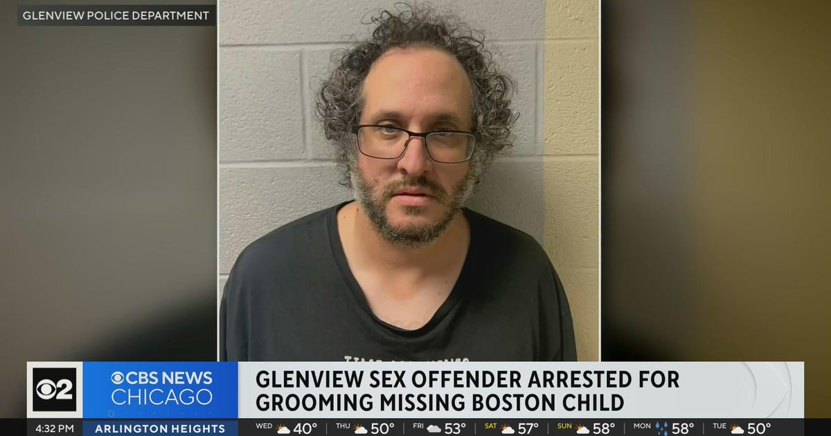 Glenview sex offender arrested for grooming missing Boston girl - CBS ...