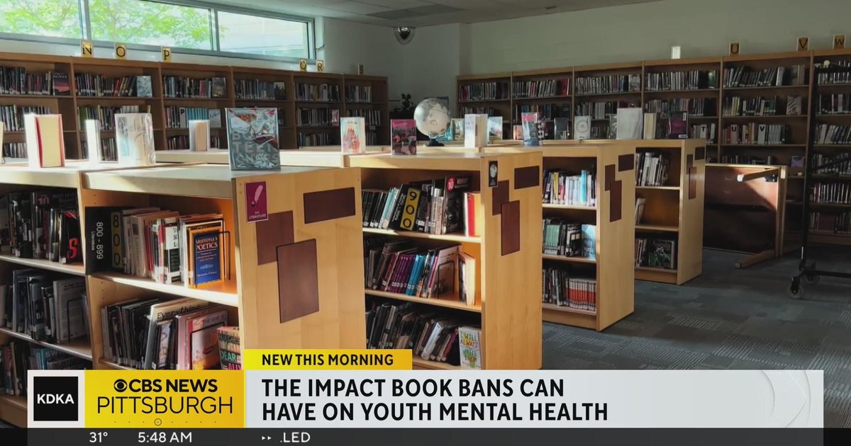 The impact book bans can have on youth mental health - CBS Pittsburgh