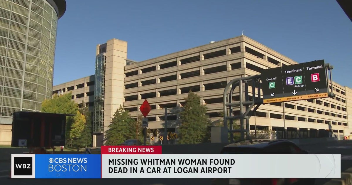 Missing Whitman woman found dead in Logan Airport parking garage - CBS ...