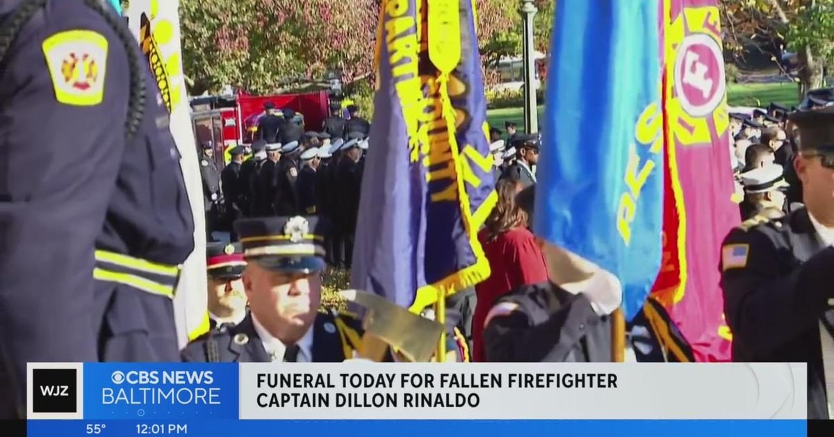 Funeral Friday for fallen firefighter Captain Dillon Rinaldo - CBS ...