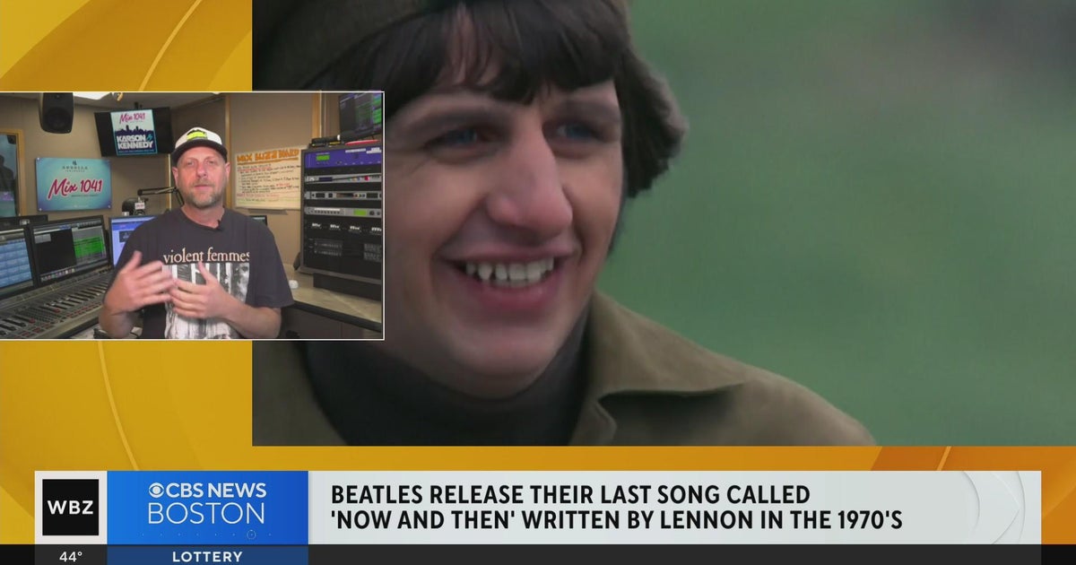 Mix 104.1's Karson Tager on Beatles last song "Now And Then" - CBS Boston