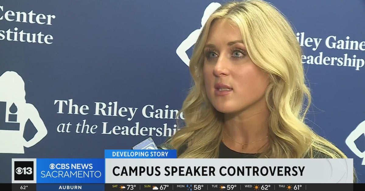 Former Collegiate Swimmer Riley Gaines Speaks Uc Davis On Trans Women