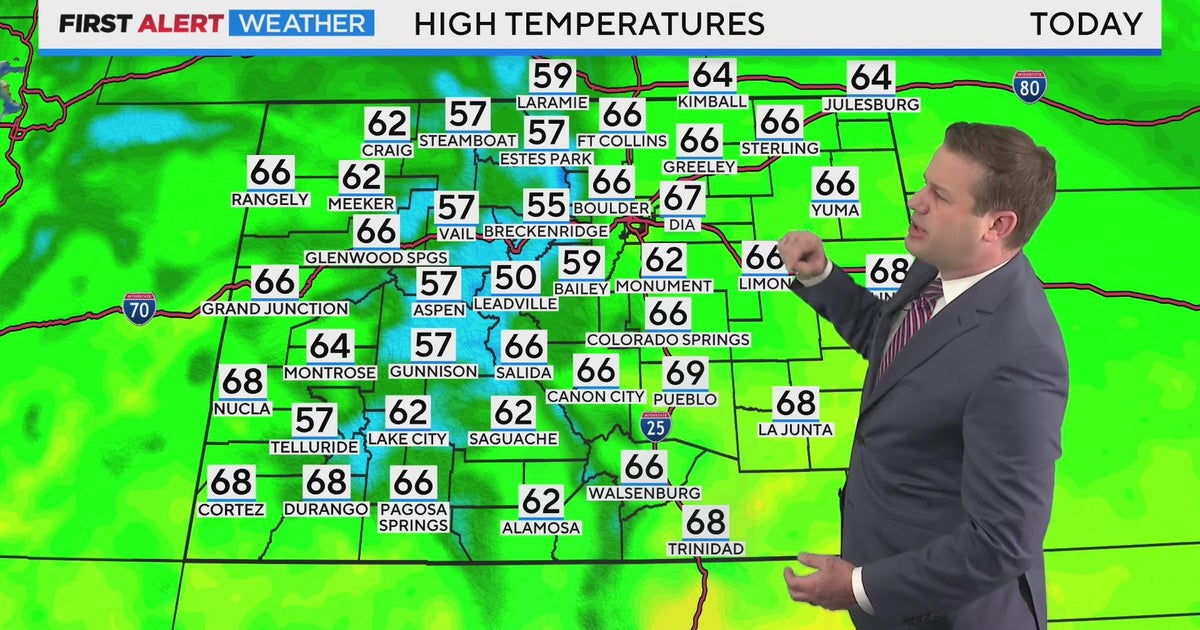 Beautiful first weekend of November, breezy at times - CBS Colorado