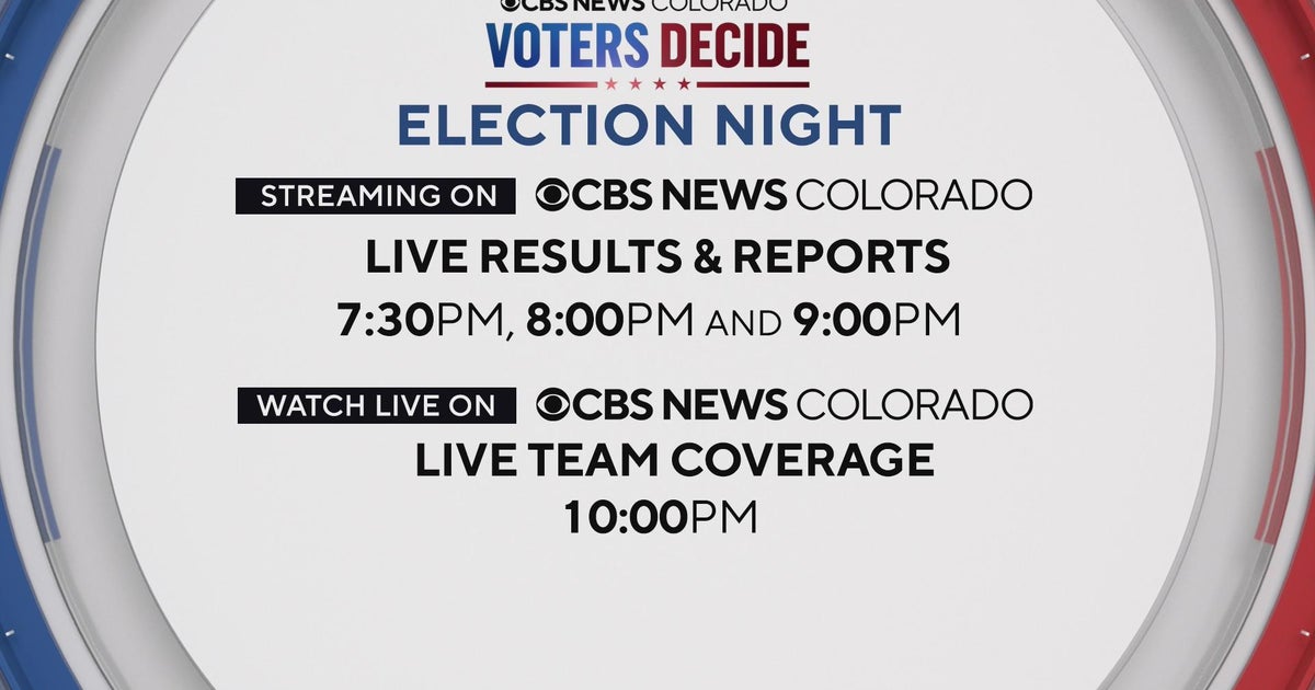 Colorado races Your Reporters are tracking this Election Day - CBS Colorado