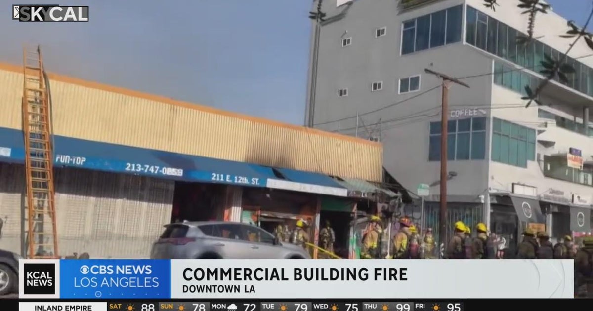 Firefighter injured while responding to greater alarm fire in DTLA ...