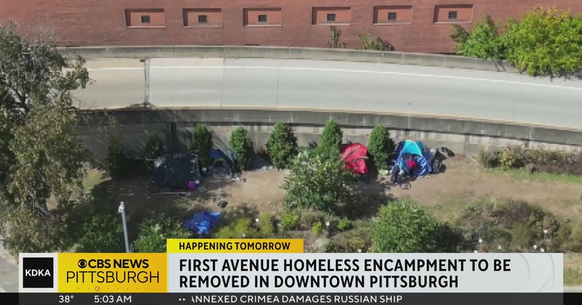 First Avenue homeless encampment to be removed in Downtown Pittsburgh ...