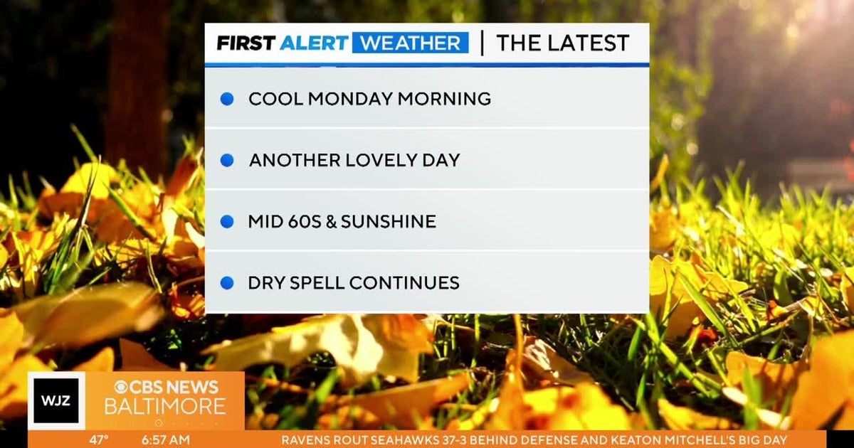 Your Monday morning news roundup: 11/6/23 - CBS Baltimore