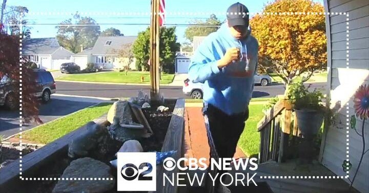 Police warn porch pirates are on the prowl in Nassau County - CBS New York