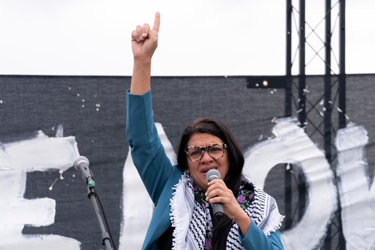 House censures Rep. Rashida Tlaib amid bipartisan backlash over Israel ...