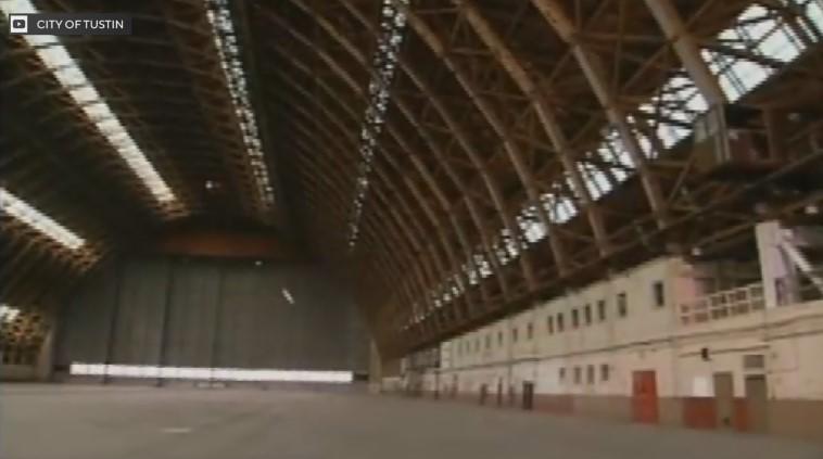 What is the story behind the giant blimp hangars in Tustin? - CBS Los ...