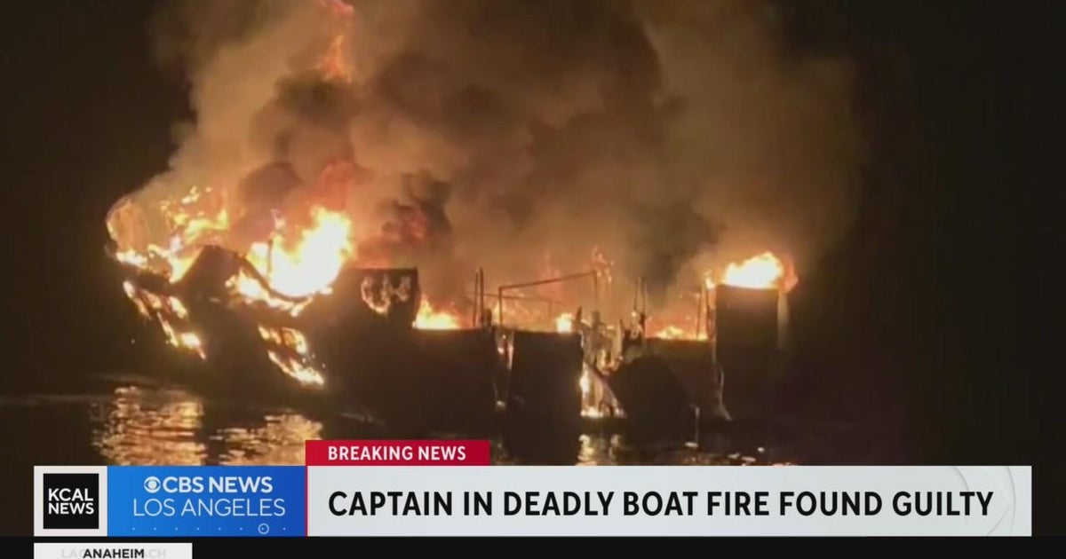 Captain in deadly Conception boat fire found guilty - CBS Los Angeles