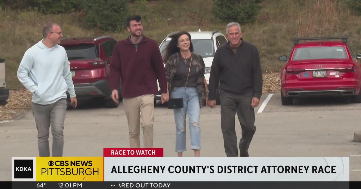 Candidates for Allegheny County DA cast their ballots - CBS Pittsburgh