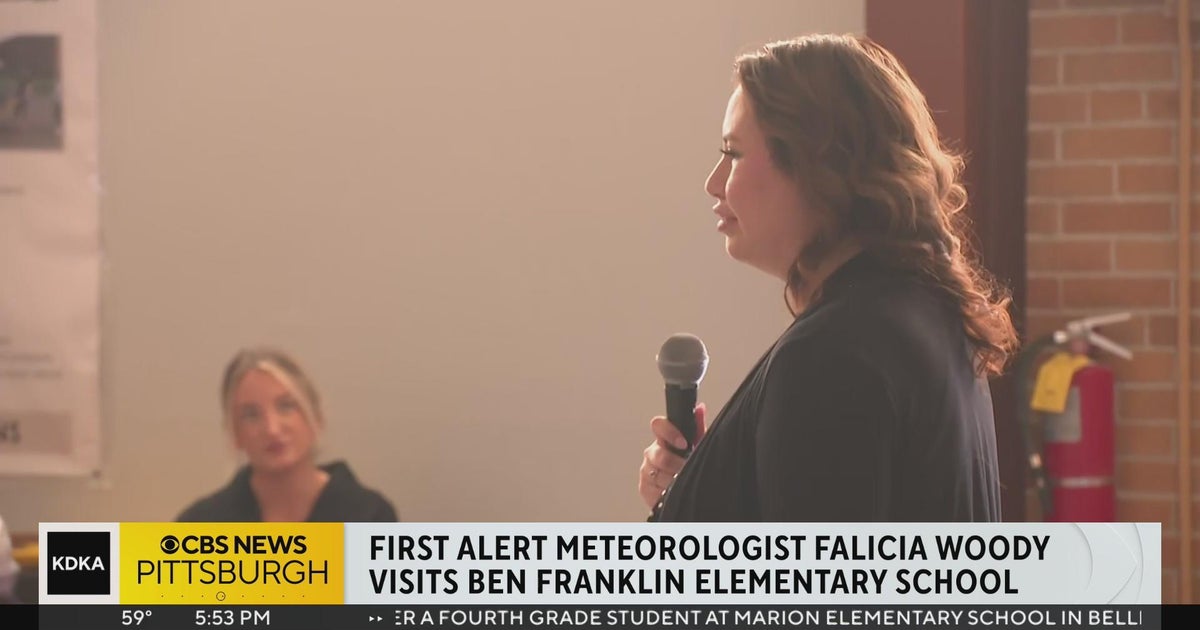 First Alert Meteorologist Falicia Woody visits Ben Franklin Elementary ...