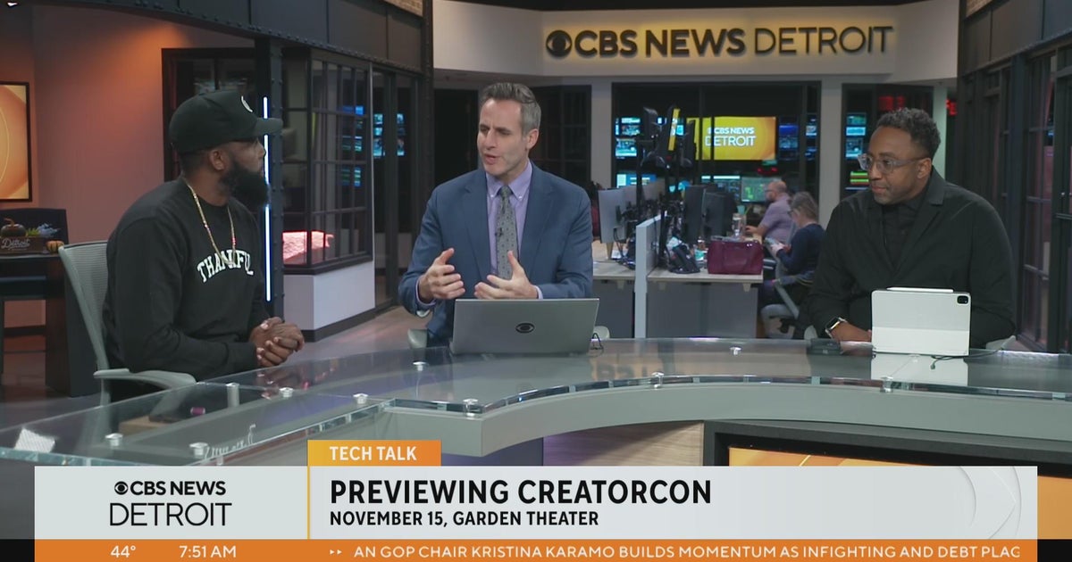Tech Talks previews Creator Con Detroit - CBS Detroit