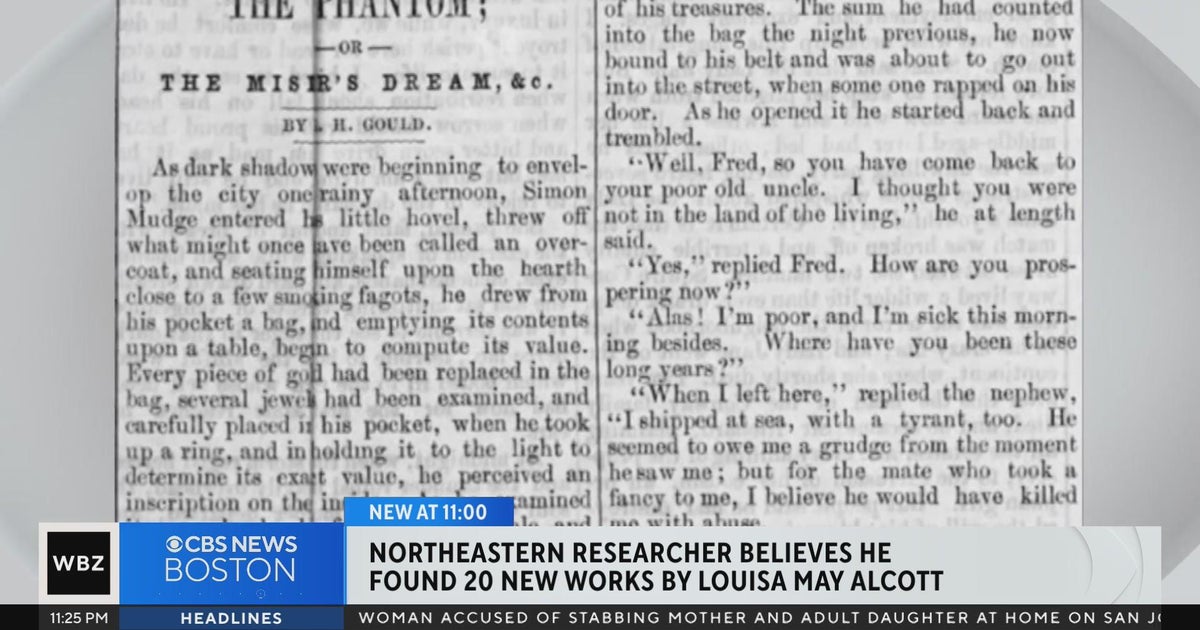 Northeastern researcher believes he found 20 new works by Louisa May ...