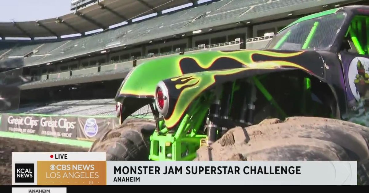 Monster Jam Superstar Challenge happening on Saturday - CBS Los Angeles