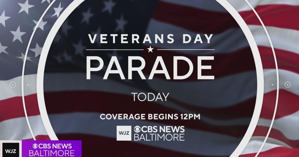 Baltimore City Veterans Day Parade taking place Friday afternoon - CBS ...