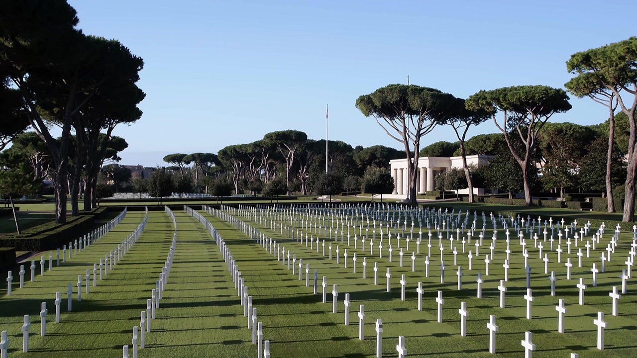 American Cemetery Sicily American Cemetery At Ostia, Italy | Leon's
