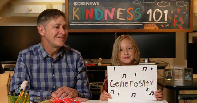 Kindness 101: A lesson in generosity - CBS News