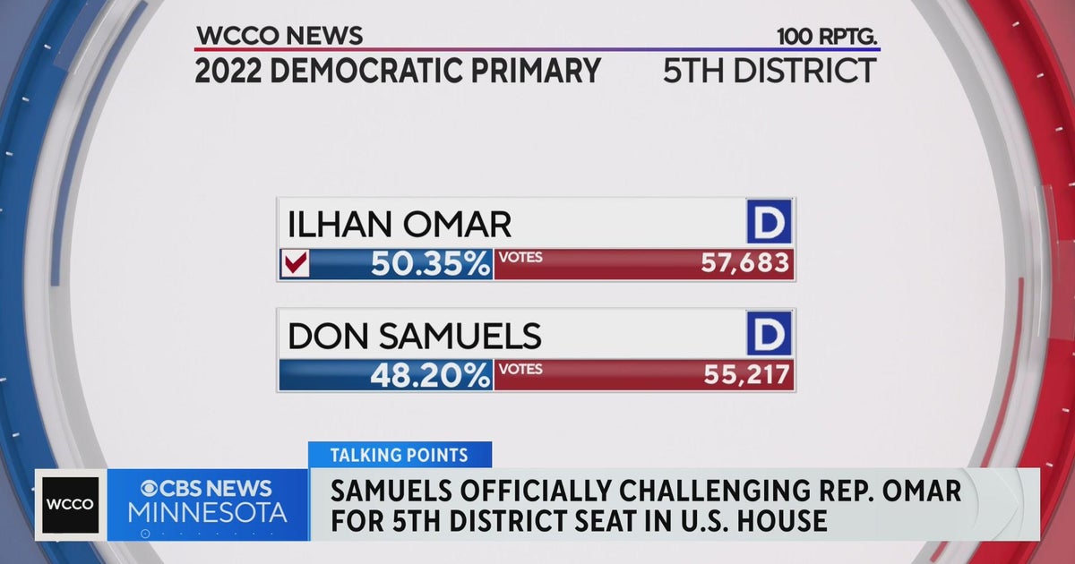 Don Samuels to challenge Ilhan Omar for 2nd time in 2024 election - CBS ...