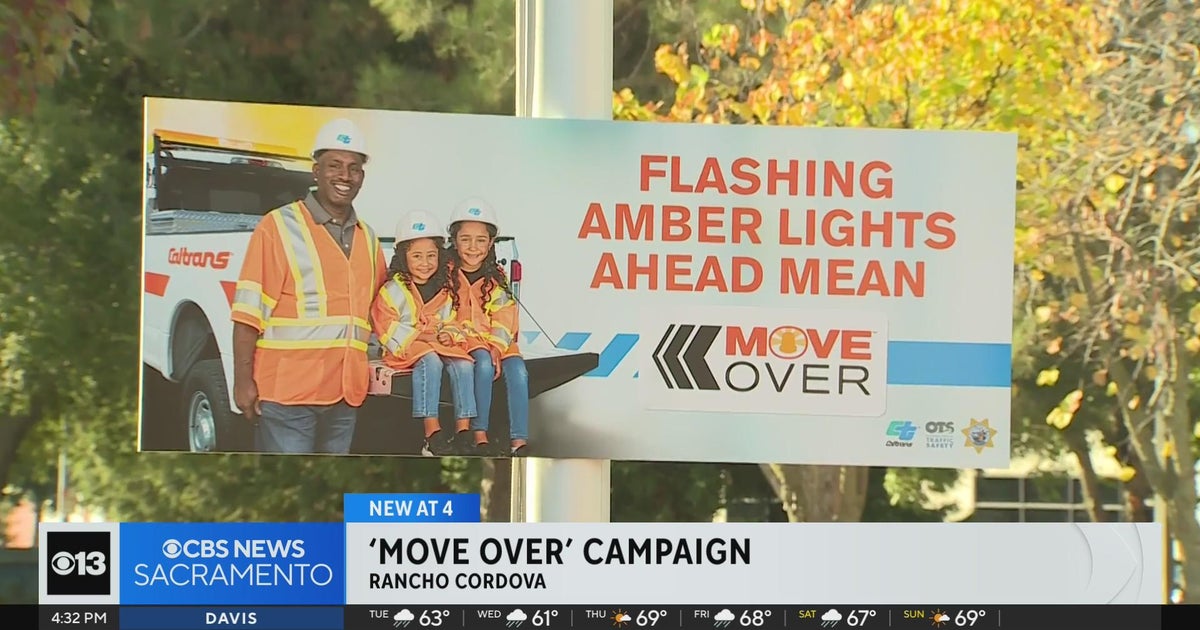 Caltrans aiming to raise awareness on state's Move Over law - CBS ...