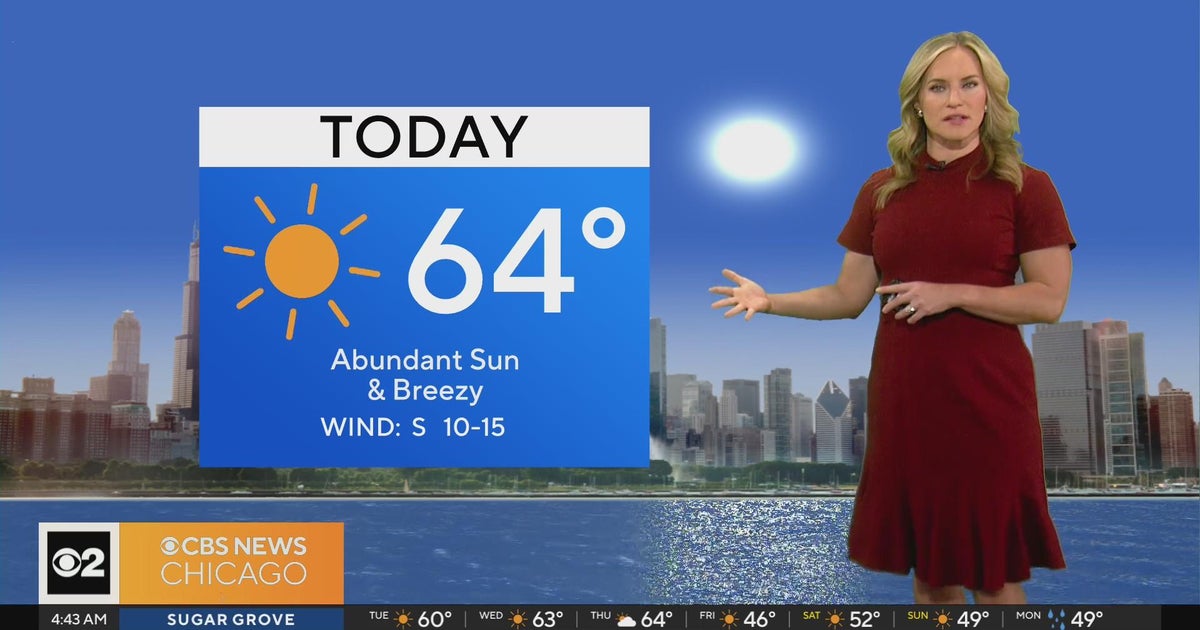 Chicago First Alert Weather: More sunshine - CBS Chicago