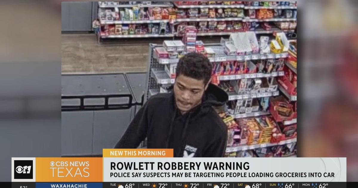 Rowlett police looking for robbers who target people loading groceries ...