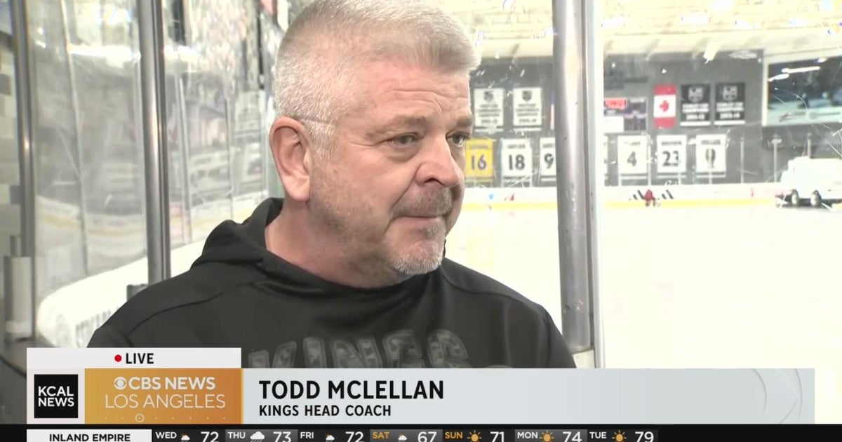 LA Kings head coach talks strategy ahead of first home game - CBS Los ...