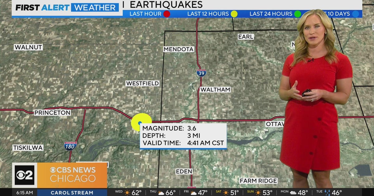 3.6 magnitude earthquake confirmed in Central Illinois - CBS Chicago