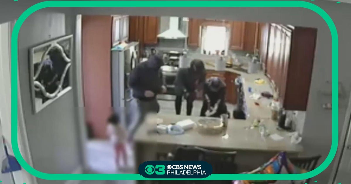 Police release video of armed robbery home invasion in Philadelphia - CBS Philadelphia