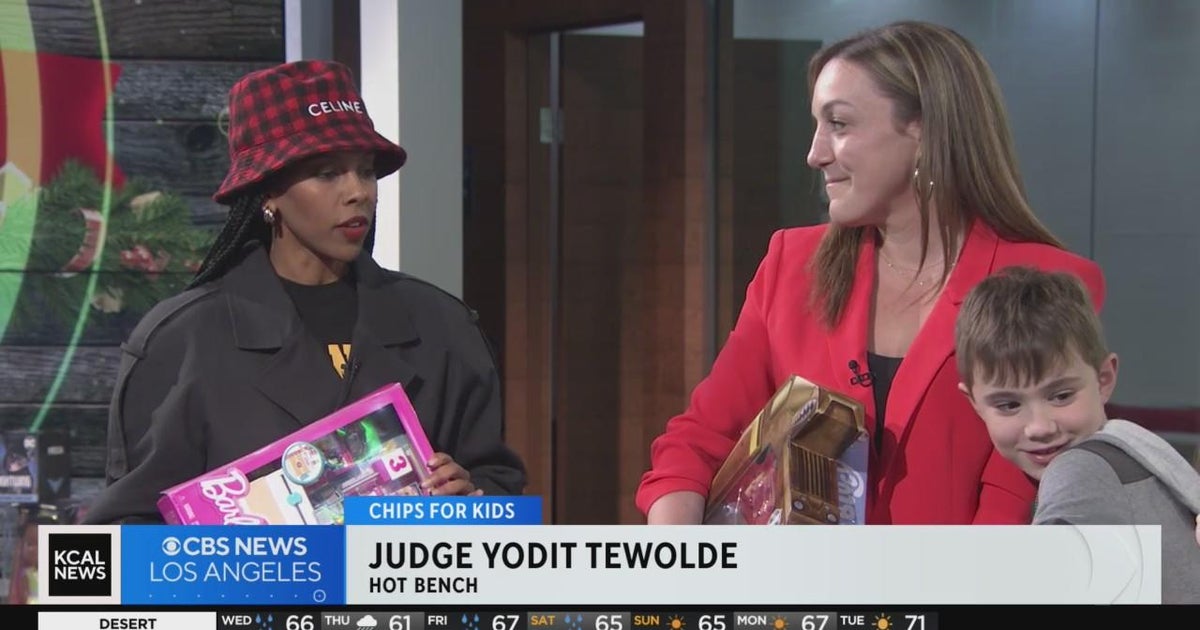 "Hot Bench" judges help Juan Fernandez gather toys for the CHiPs for ...