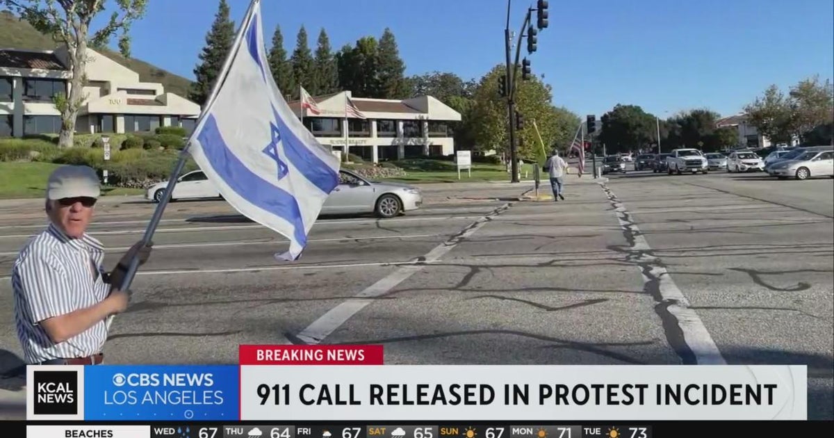 911 call from deadly Israel-Palestine protest released - CBS Los Angeles