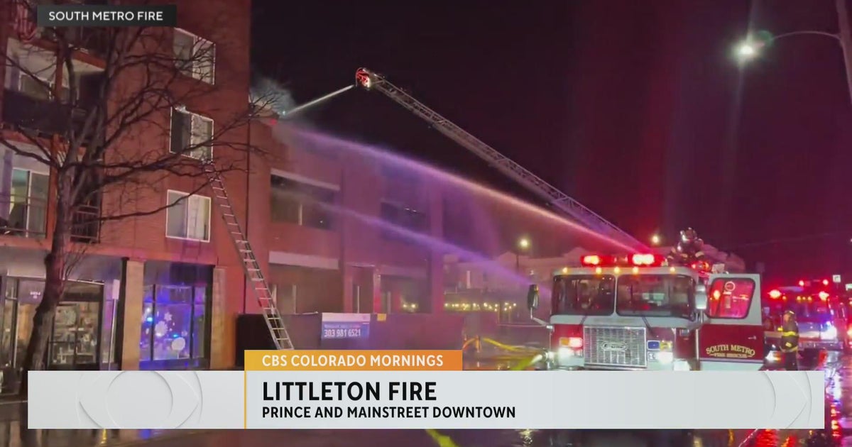 Building under construction catches fire in downtown Littleton ...