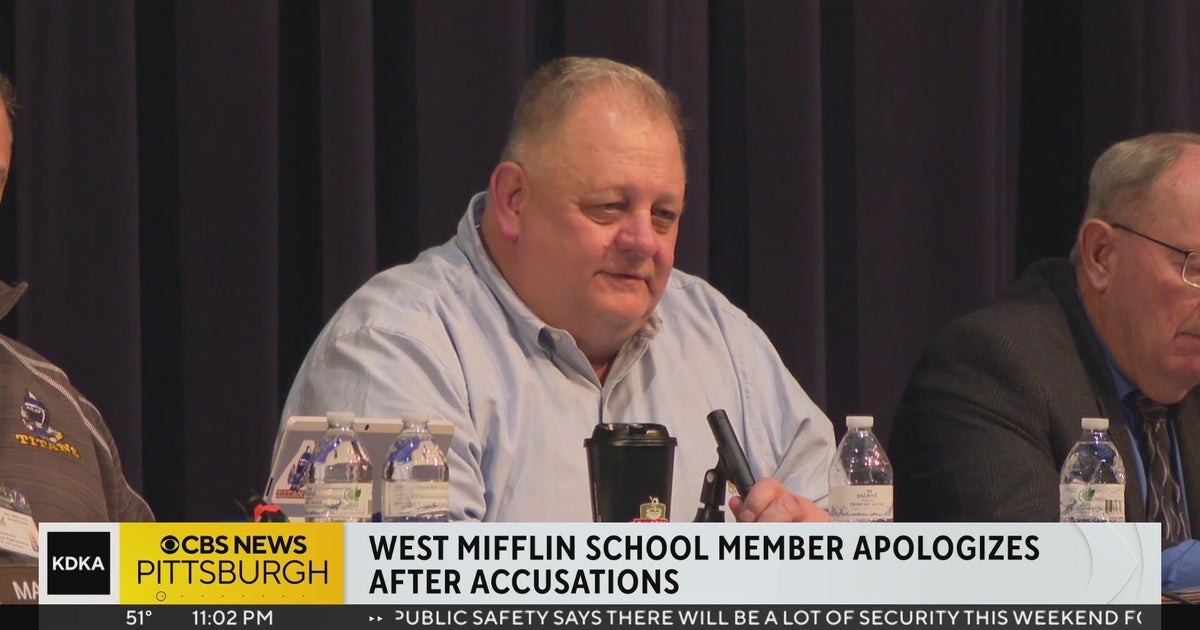 West Mifflin Area school board member Mark Yuhas apologizes following ...