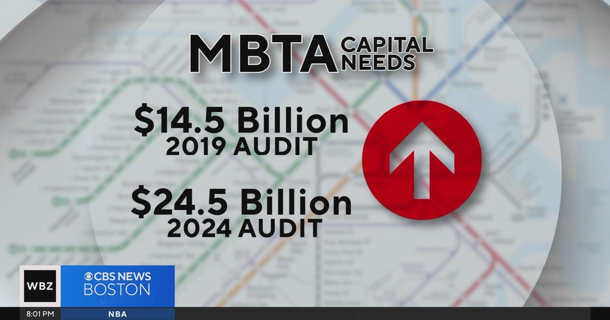 $24.5B needed to repair transit system, MBTA analysis finds - CBS Boston