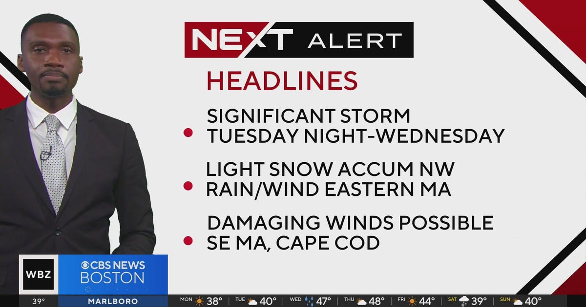 Next Weather: WBZ midday forecast for November 20, 2023 - CBS Boston