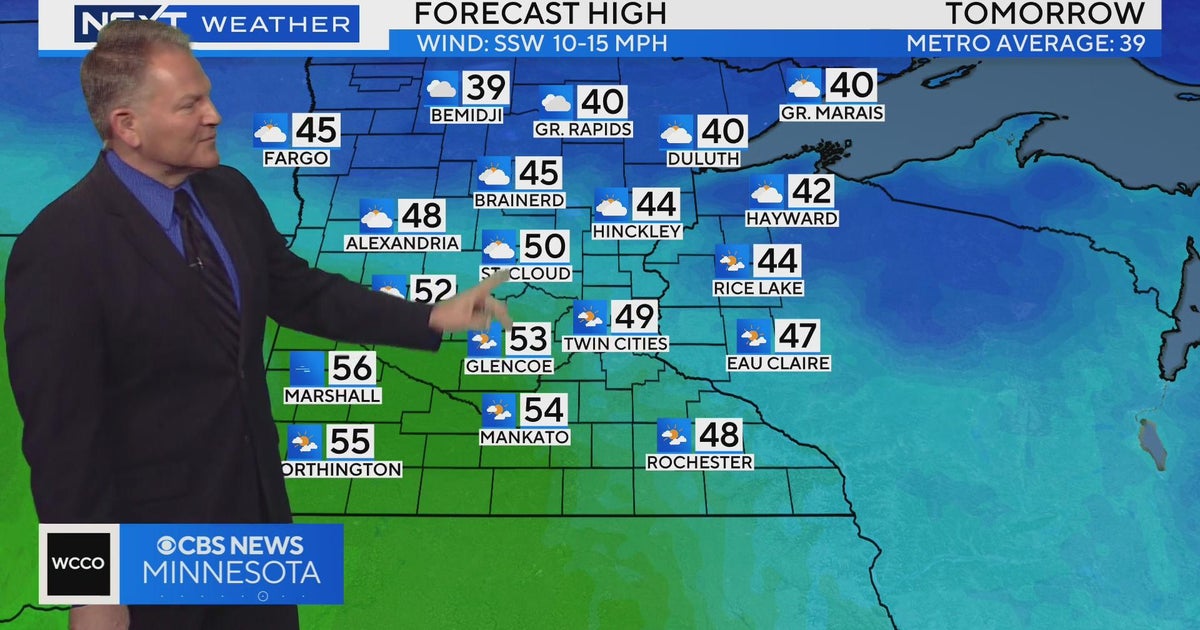 NEXT Weather: 5 p.m. forecast from Nov. 21, 2023 - CBS Minnesota