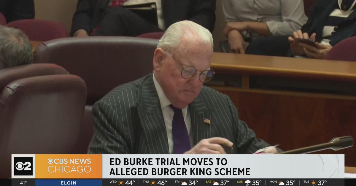 Ed Burke corruption trial moves to alleged Burger King scheme - CBS Chicago