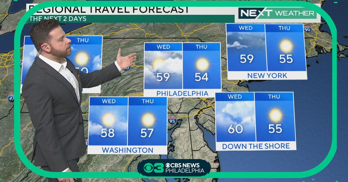NEXT Weather: Picture-perfect Wednesday and Thanksgiving ahead - CBS ...