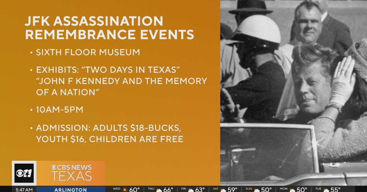 Remembering JFK on 60th anniversary of assassination - CBS Texas