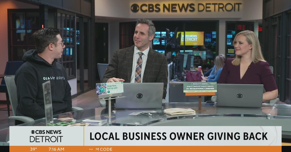 Quality Roots owner discusses giving back to Metro Detroit - CBS Detroit