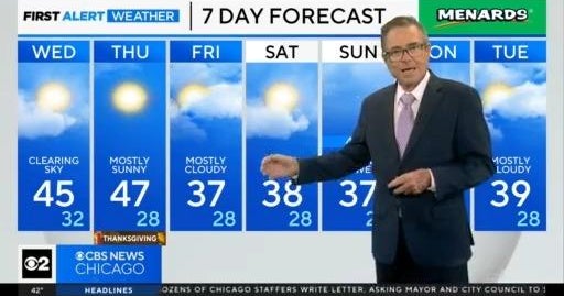 Chicago First Alert Weather: Clear and sunny - CBS Chicago