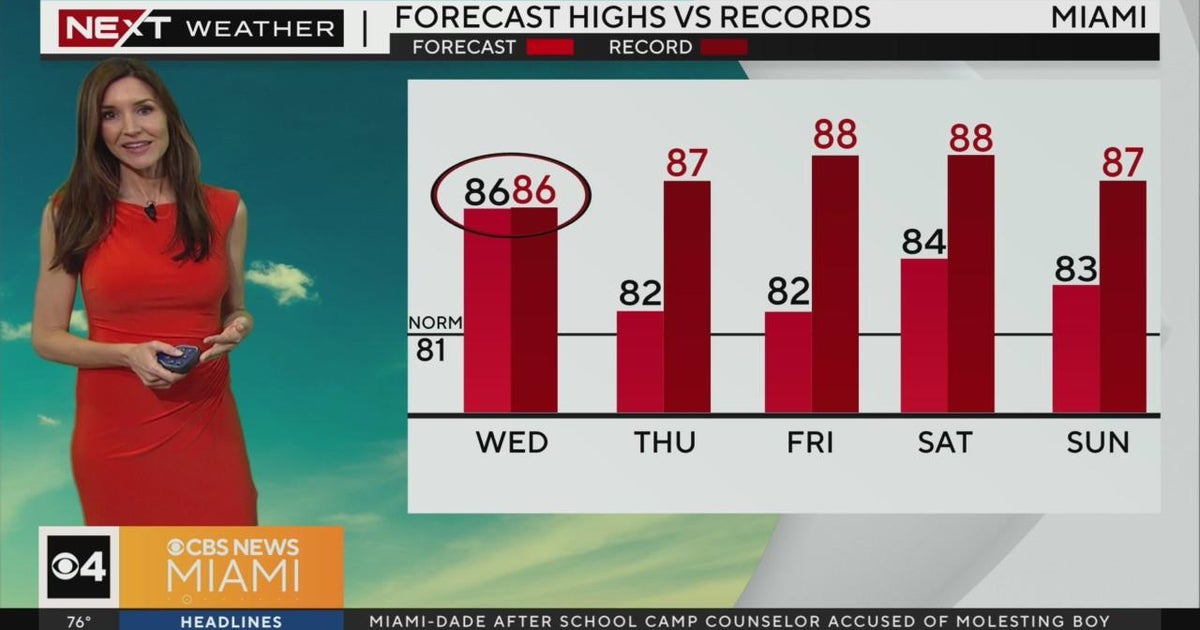 Miami Weather for Wednesday 11/22/2023 5AM - CBS Miami
