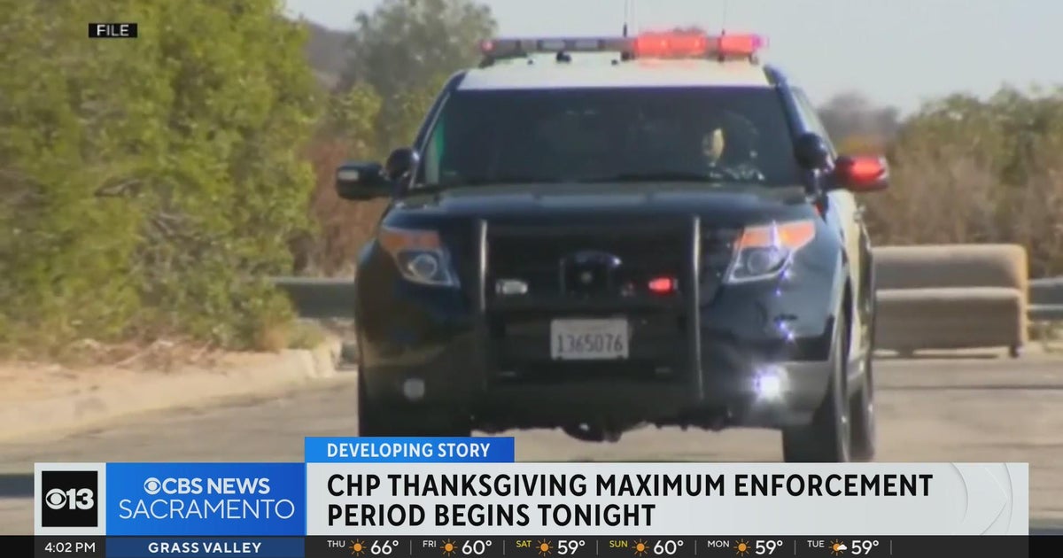 CHP Thanksgiving maximum enforcement period begins Wednesday night ...