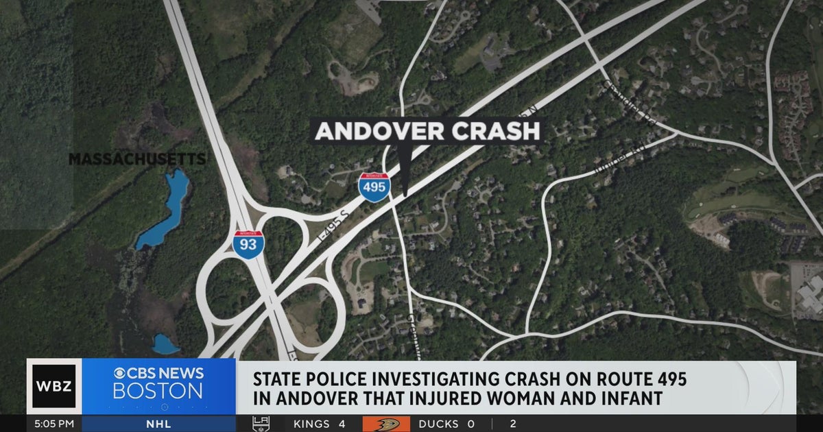 Infant critically hurt in Route 495 crash in Andover possibly caused by ...