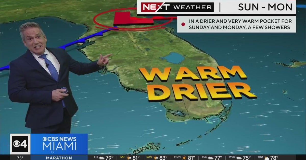 NEXT Weather forecast for Friday 11/24/23 11PM - CBS Miami